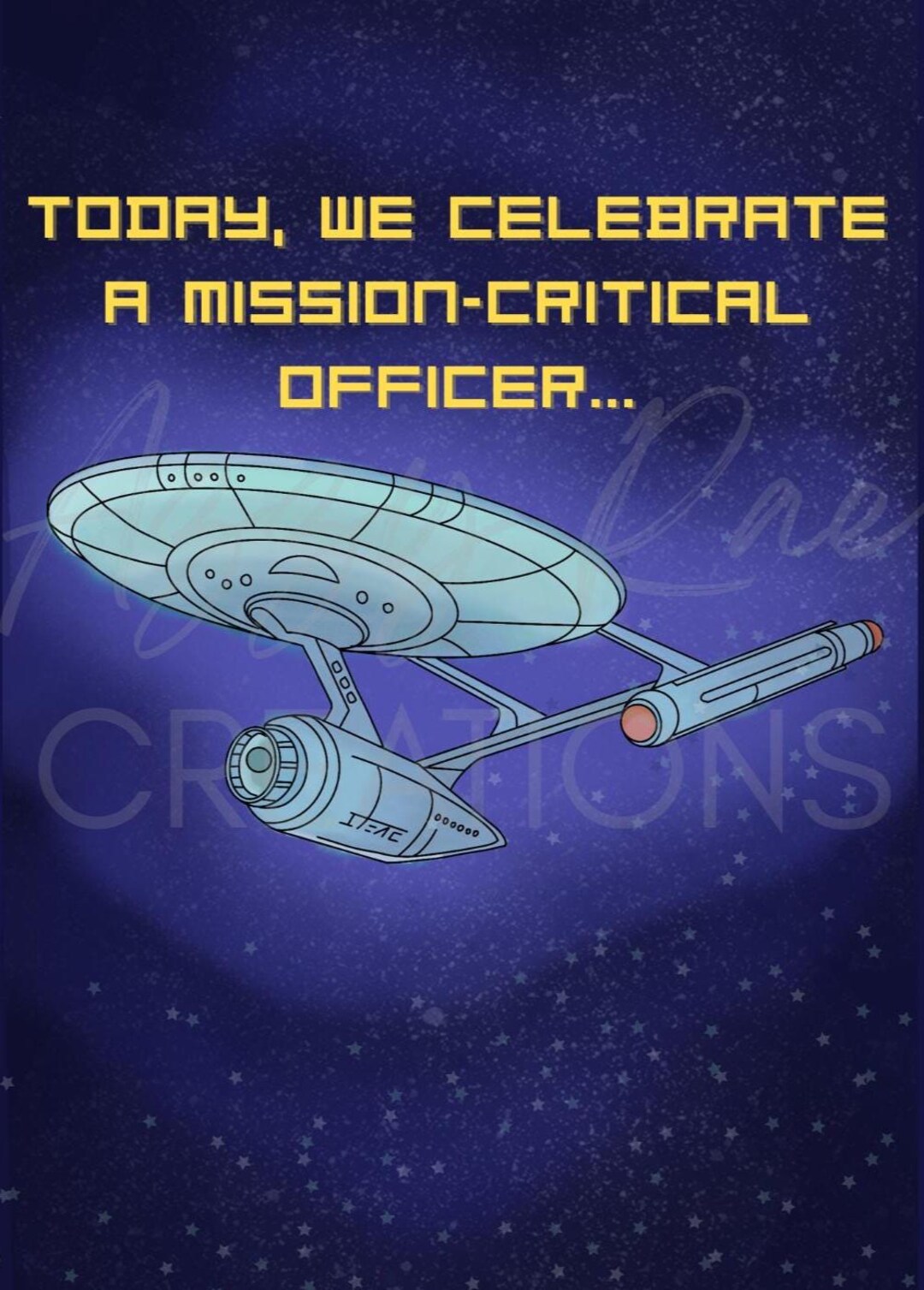 Star Trek Father's Day Card: Funny Sci-fi Birthday Gift (digital ...