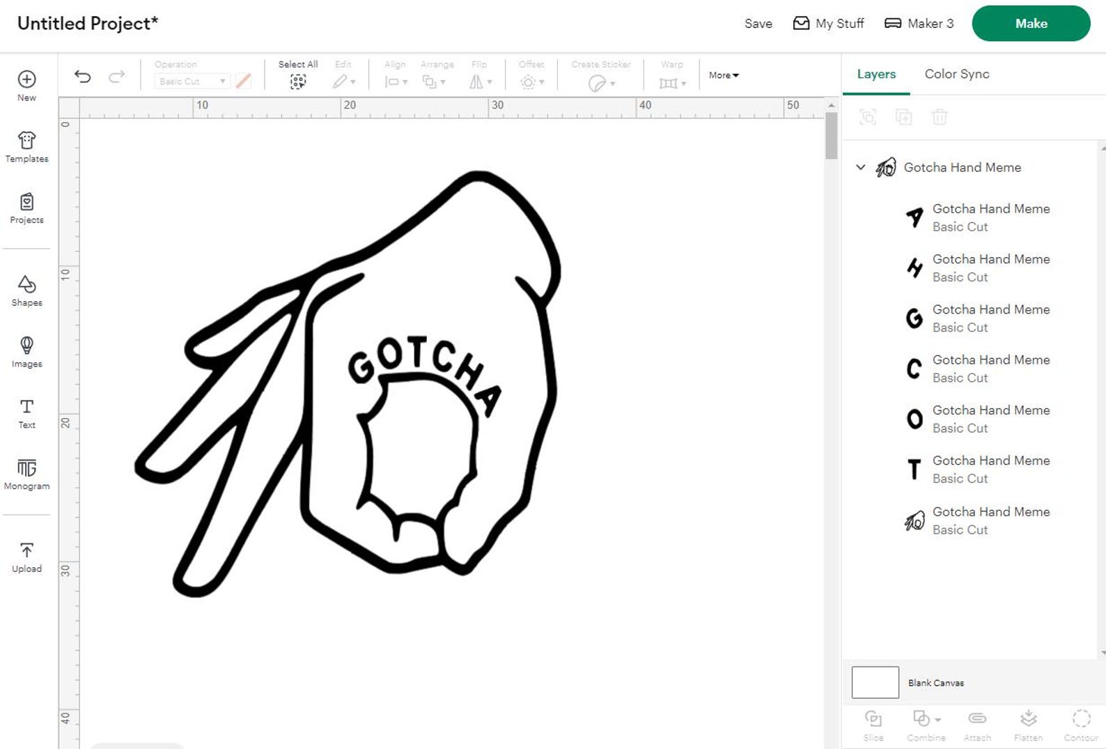 Gotcha Hand Meme SVG | Classic Circle Game Clipart | Ai, Svg, Png, Eps ...