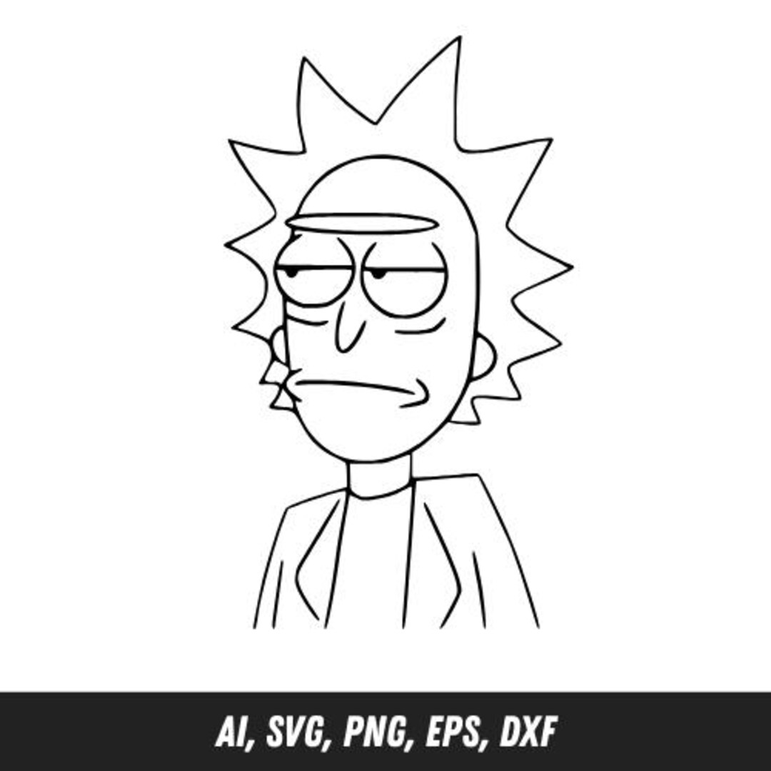 Grumpy Scientist SVG | Inspired by Iconic Sci-fi Cartoon Genius | Svg ...