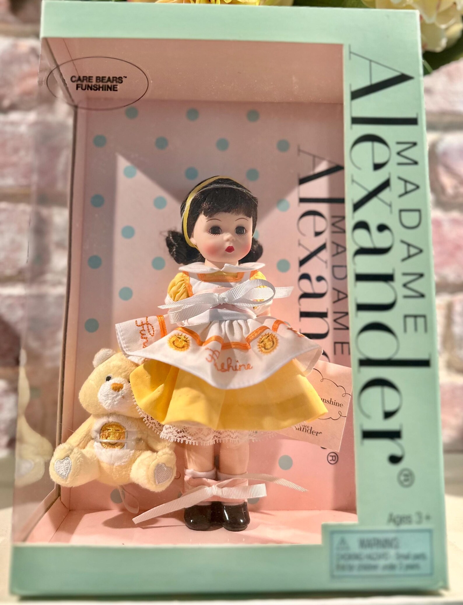 Madame Alexander Care Bears “funshine Bear” 8” Doll – NRFB, Mint in Box ...