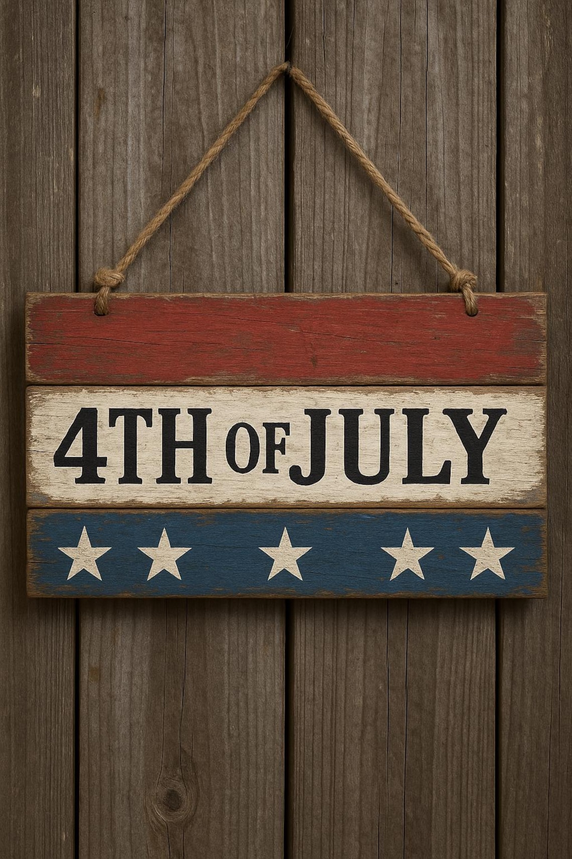 DIY - 4th of July Wood Sign - Etsy