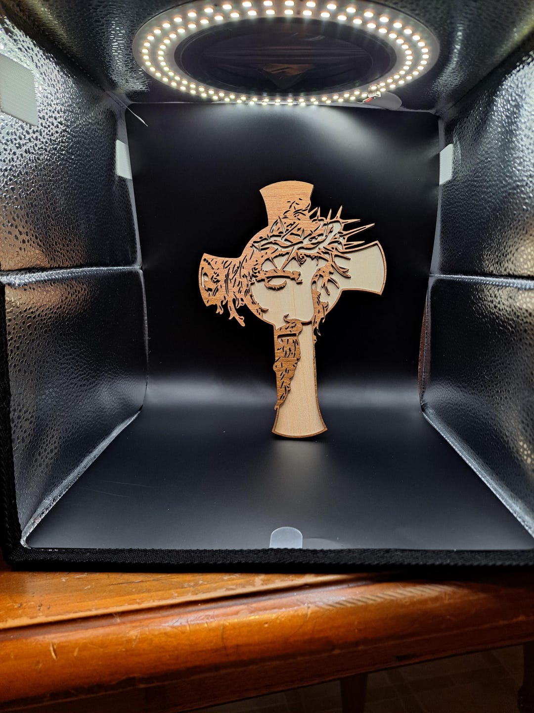 Laser-cut Jesus Cross Wall Art | Christian Home Décor | Religious Gift ...