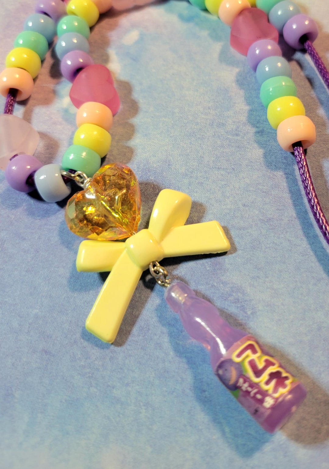 My Little Soda Pop Ramune Beaded Necklaces - Etsy