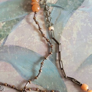 Vintage Silpada Spice Box Sterling Silver Coral Shell Tiger's Eye ...