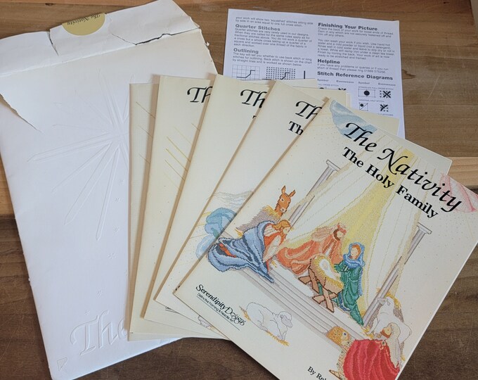 Vintage Serendipity Designs by Rebecca Waldrop Mar Bek the Nativity ...