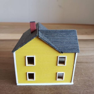 Vintage Hand Made G&M Gudgel Yellow House Signed Numbered Pull - Etsy