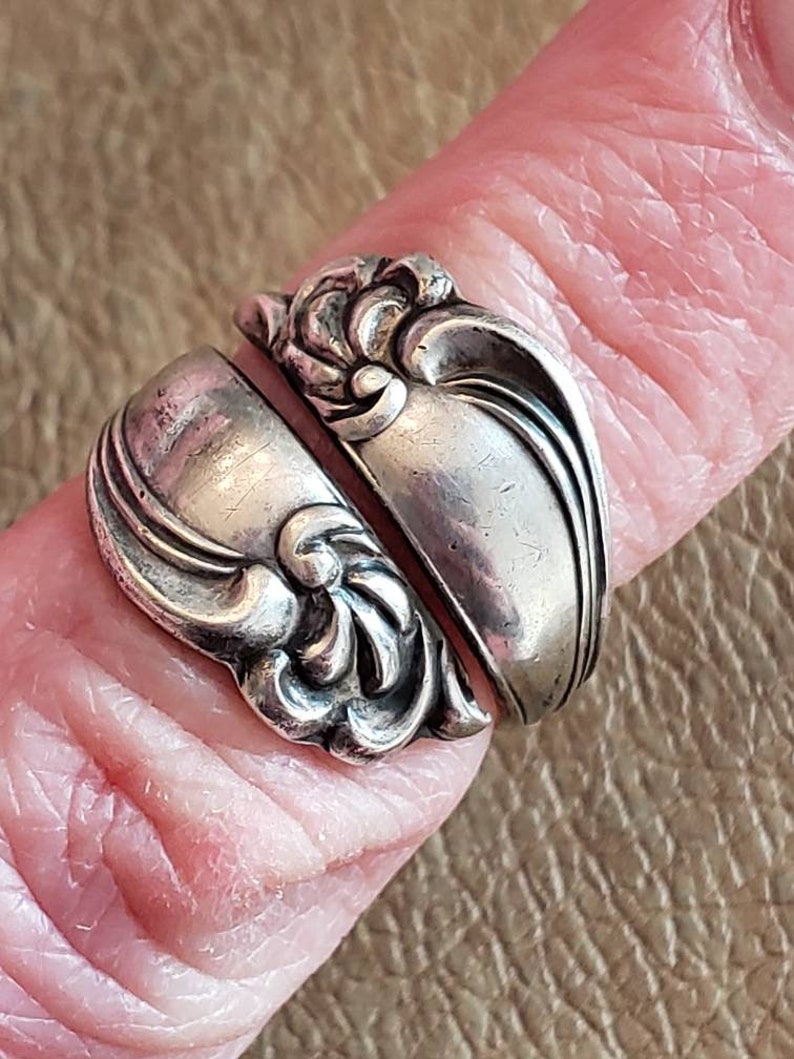 Vintage Towle Sterling Silver Spoon Handle Ring Size 6 - Etsy
