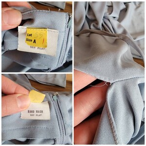 Vintage Slate Blue Maxi Dress 1970s Size A - Etsy