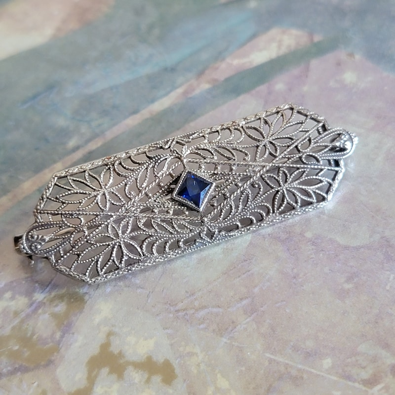 Filigree Brooch - Etsy