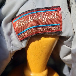 Vintage Allen Wickfield Outdoor Outfitters Wool Blend Quilted Plaid ...