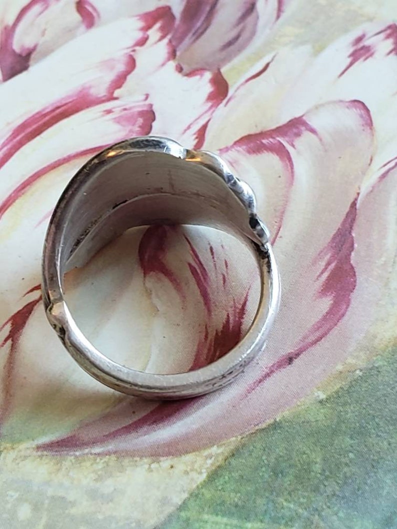 Vintage Towle Sterling Silver Spoon Handle Ring Size 6 - Etsy
