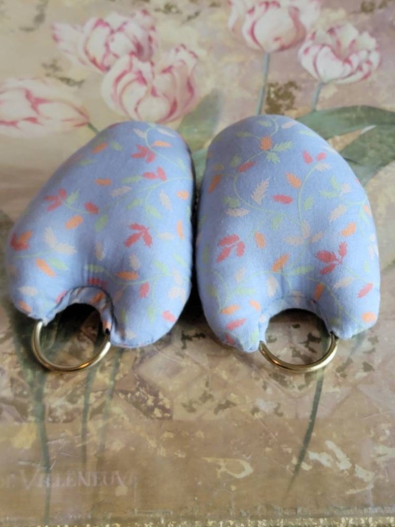 Vintage Blue With a Leaf Pattern Toe Stuffers Shoe Forms Metal | Etsy