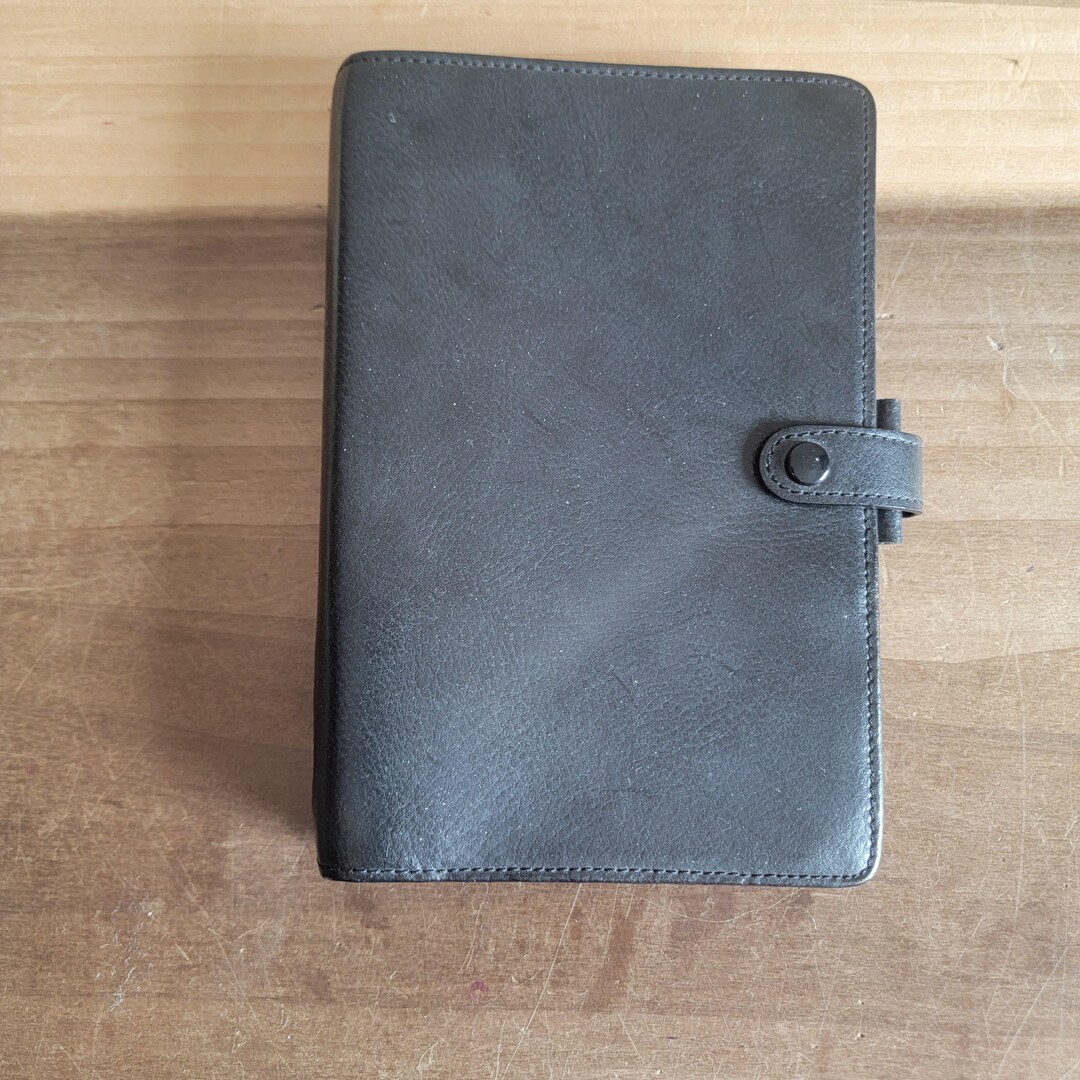 Vintage Filofax of England Windsor Real Leather Address Book Organizer ...