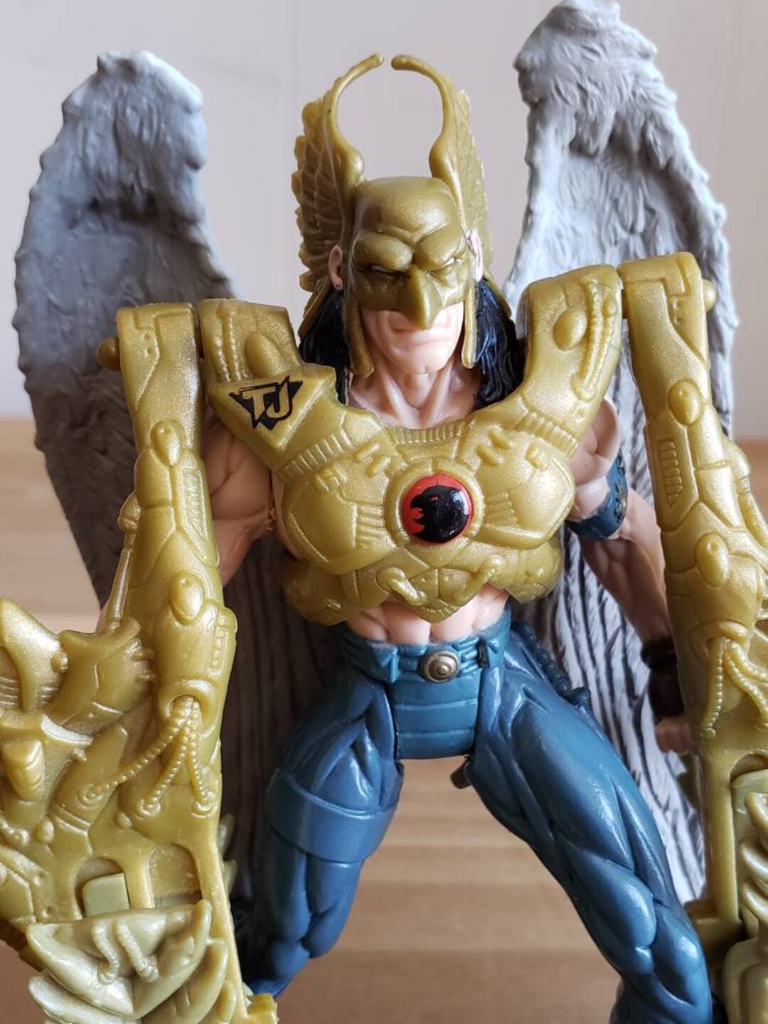Vintage Total Justice DC Comics Hawkman Action Figure With Accessories ...