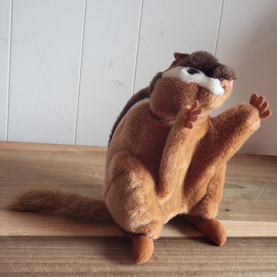 Vintage Folktails Folkmanis Toy Puppet Hand Puppet Chipmunk - Etsy