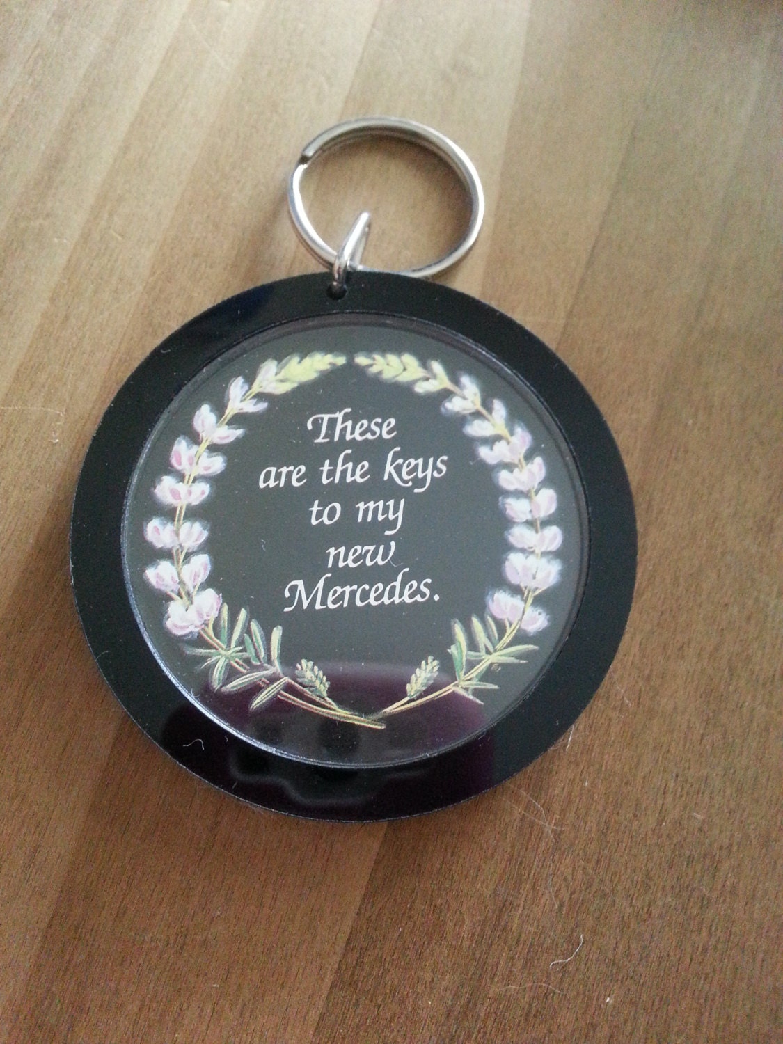 Vintage These Are the Keys to My New Mercedes Key Ring Key | Etsy