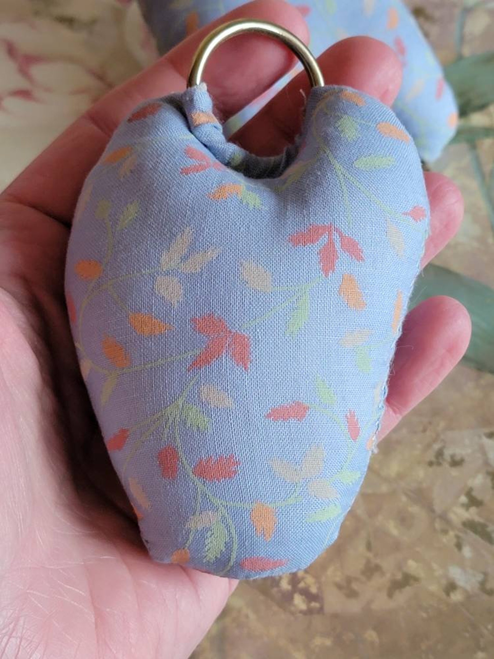 Vintage Blue with a Leaf Pattern Toe Stuffers Shoe Forms Metal | Etsy