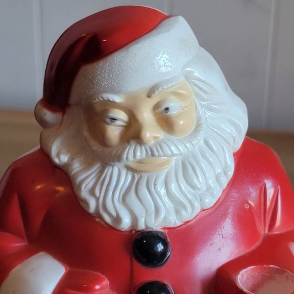 Plastic Santa - Etsy