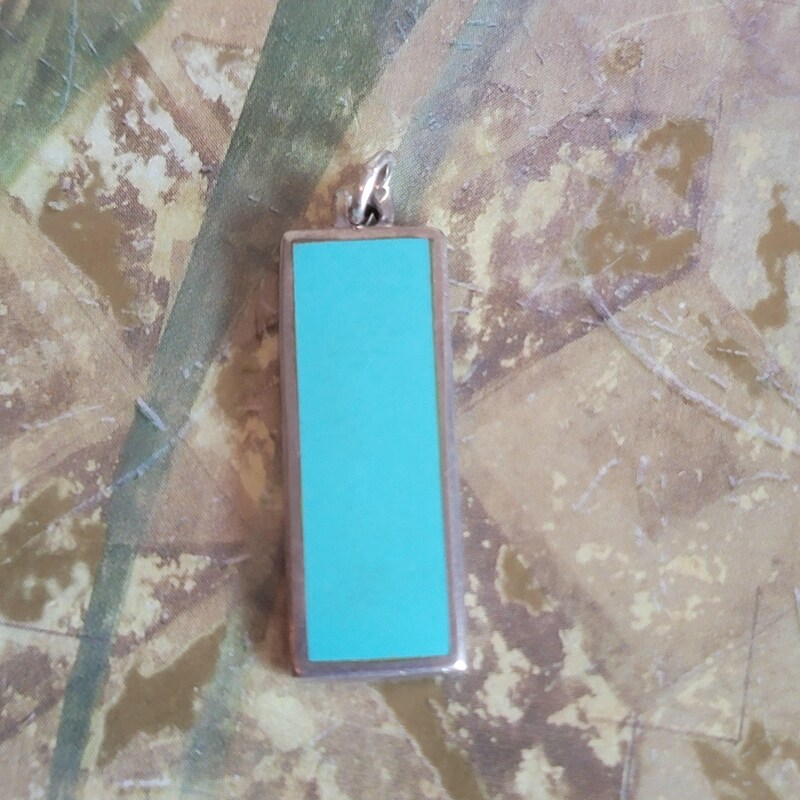 Rectangular Pendant - Etsy