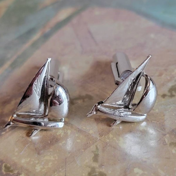 Sailboat Cufflinks - Etsy