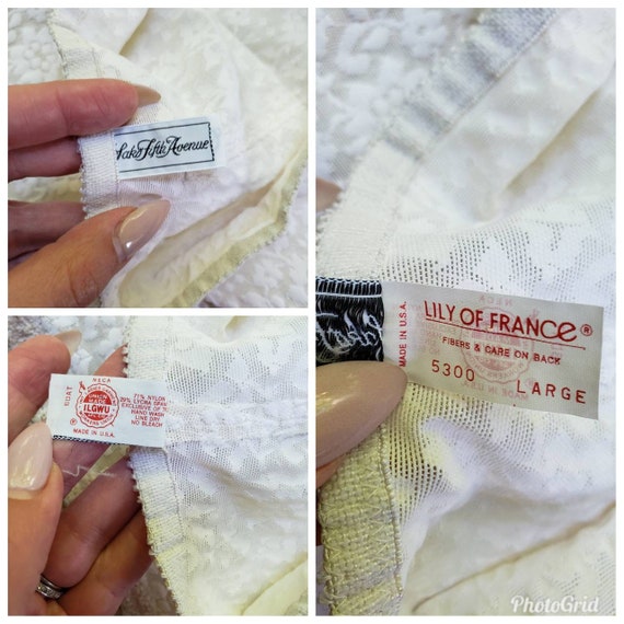 Vintage Saks Fifth Avenue Panty Girdle Size L Large W Gem