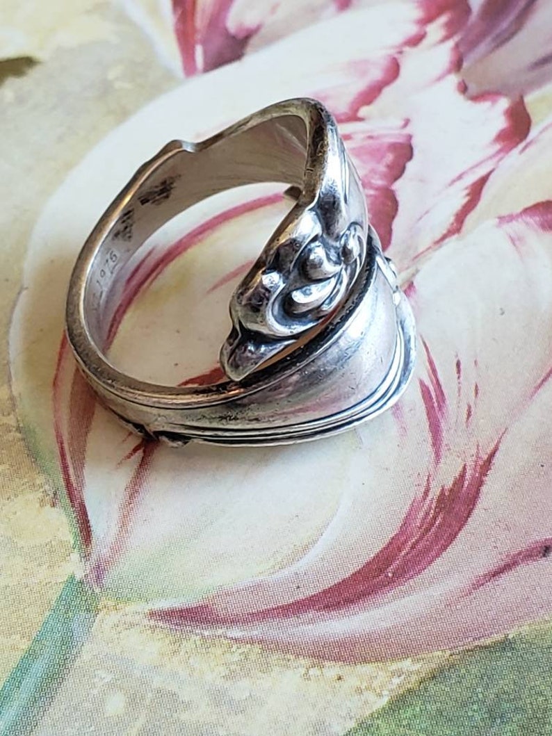 Vintage Towle Sterling Silver Spoon Handle Ring Size 6 - Etsy