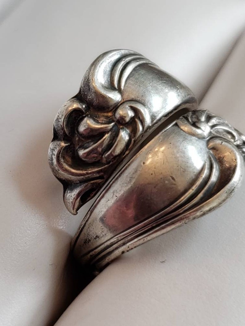 Vintage Towle Sterling Silver Spoon Handle Ring Size 6 - Etsy