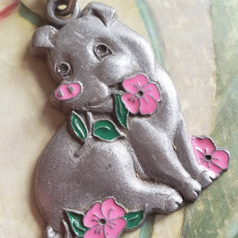 Pig Key Chains - Etsy