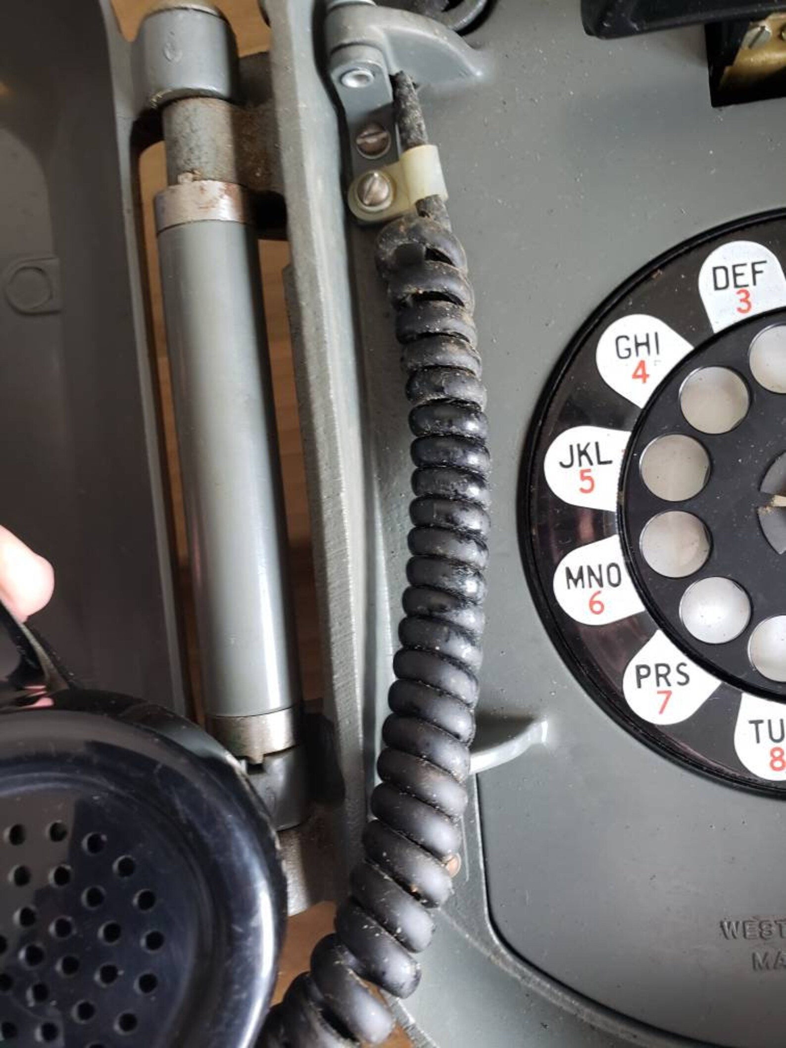 Vintage Rare Bell System Pole Telephone With Original Key - Etsy