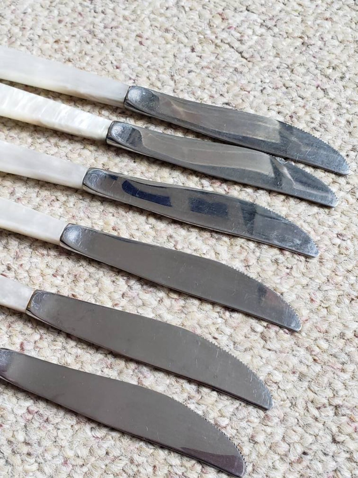 Vintage Butler Stainless Steel Blades Set of 6 Dinner Knives - Etsy