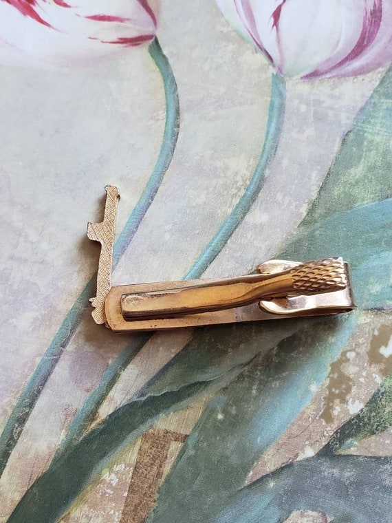 Vintage Dyer Ladder Truck Tie Clip 1950s Mens Accesso… - Gem