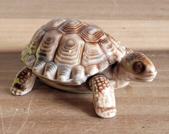 Vintage Wade Turtle Trinket Box Wade of England Porcelain Tortoise Box ...