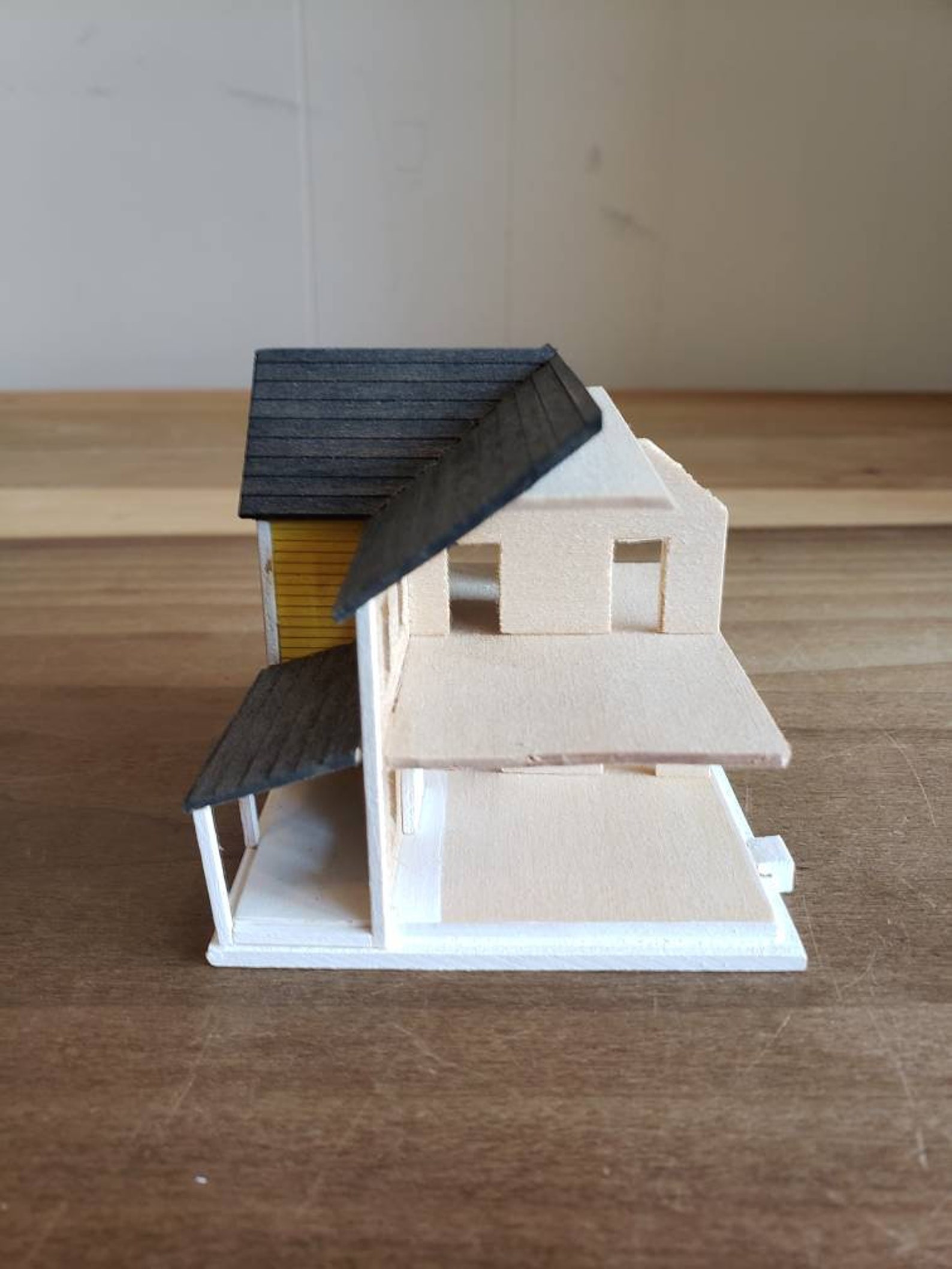 Vintage Hand Made G&M Gudgel Yellow House Signed Numbered Pull - Etsy