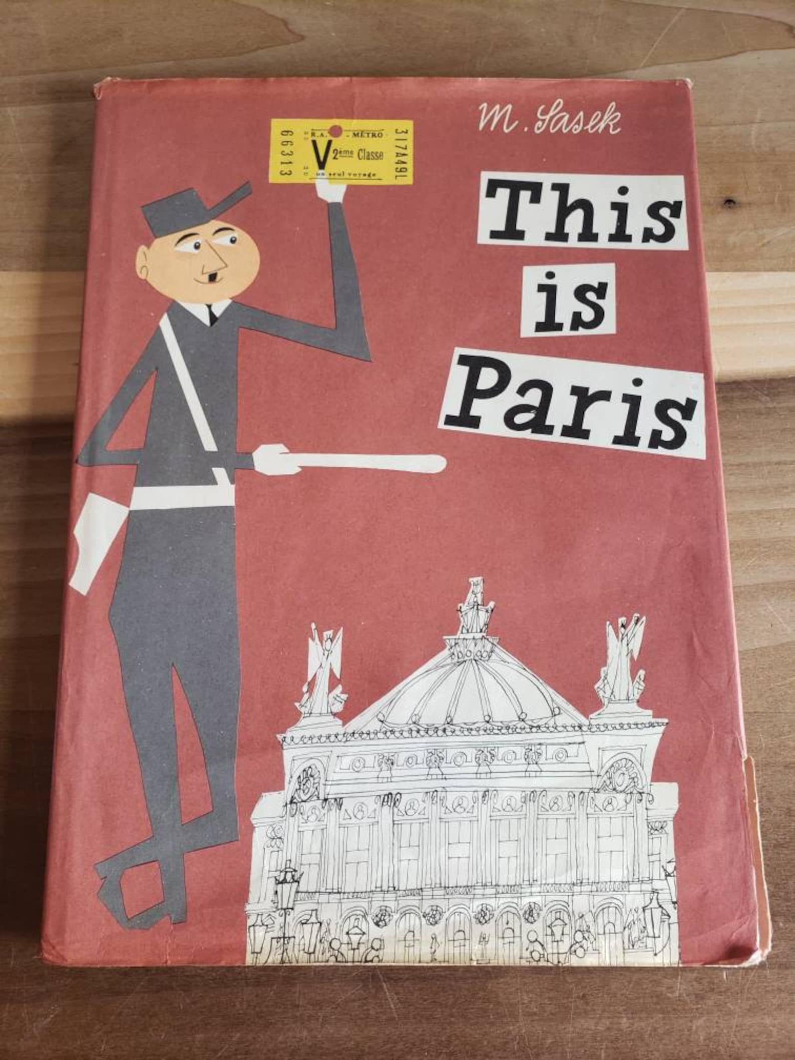 Vintage This is Paris by M. Sasek 1970 as Is - Etsy