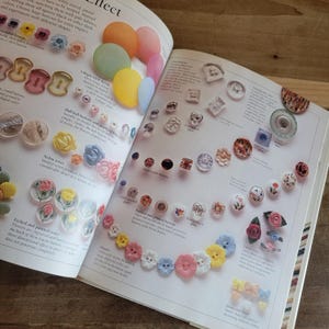 Vintage the Book of Buttons 1992 Hardcover Book - Etsy