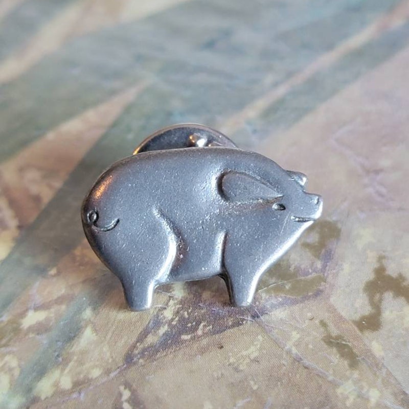 Pig Lapel Pin - Etsy