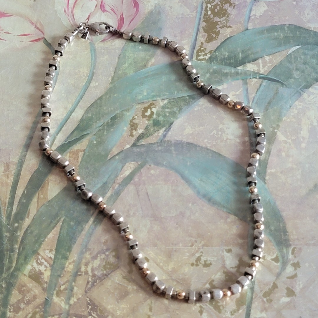 Vintage Silpada Sterling Silver Bead And 14 Karat Gold Filled Bead