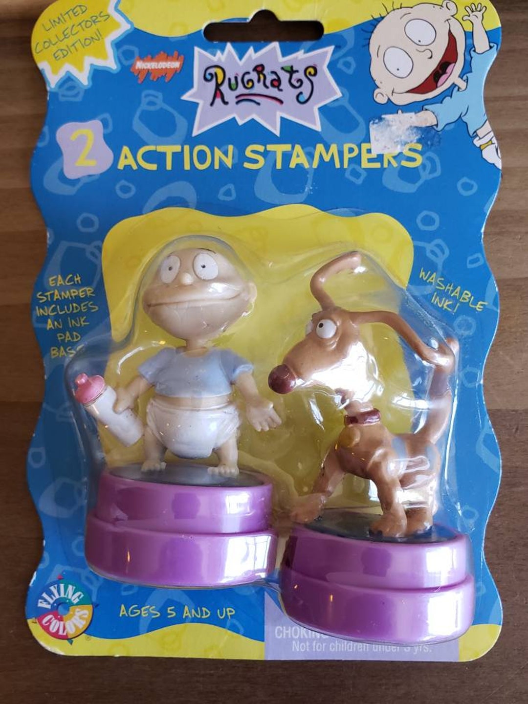 Vintage Dead Stock Original Package Rugrats 2 Action Stampers Limited ...