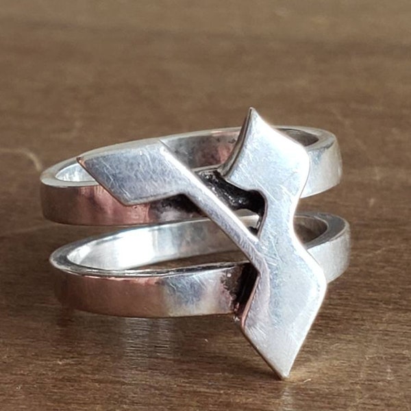 Letter Rings - Etsy