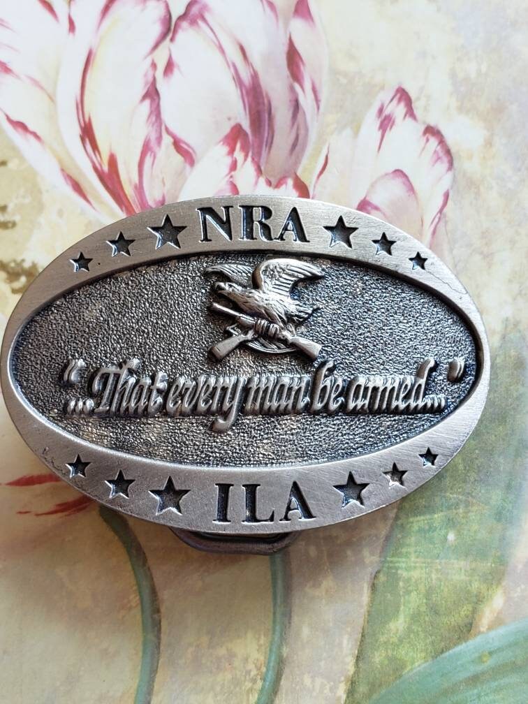 Vintage NRA Belt Buckle National Rifle Association of America | Etsy