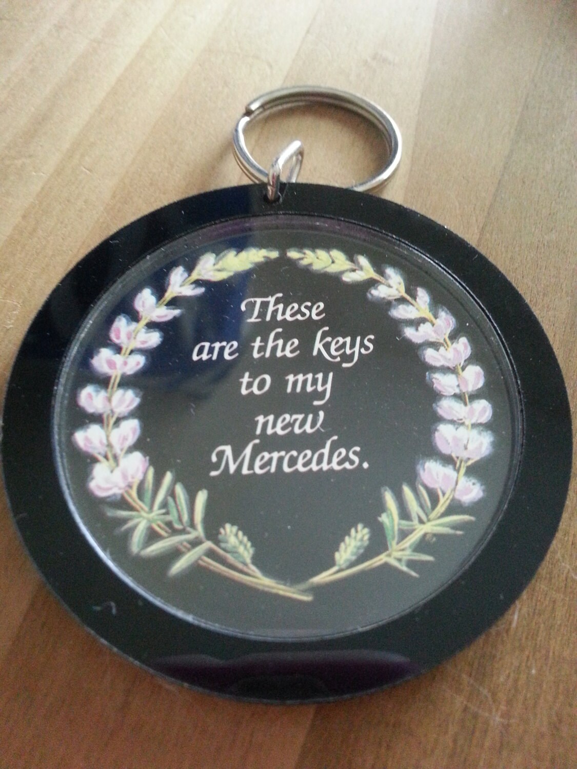 Vintage These Are the Keys to My New Mercedes Key Ring Key | Etsy