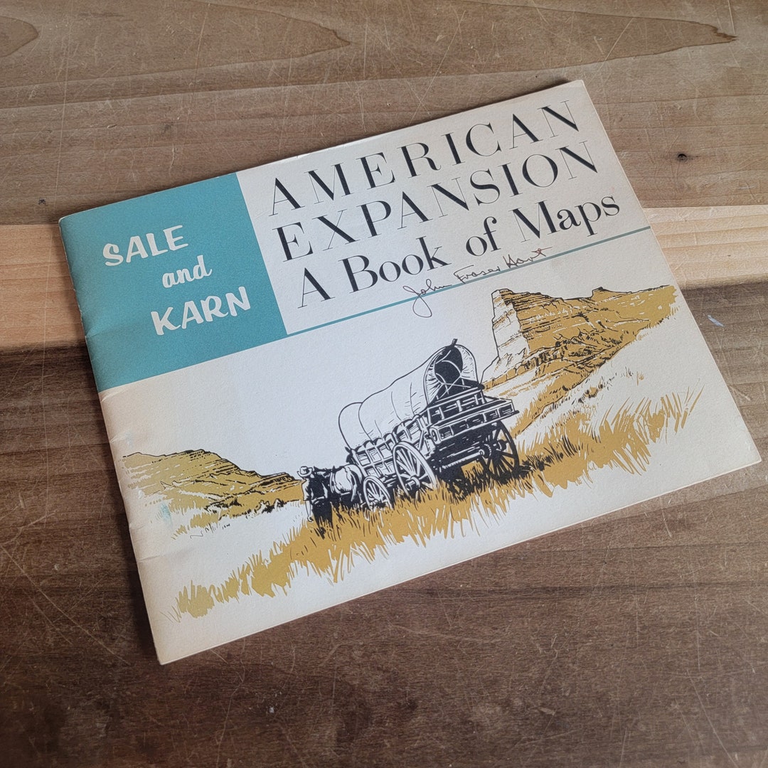 Vintage Sale and Karn American Expansion Book of Maps Paperback as is ...