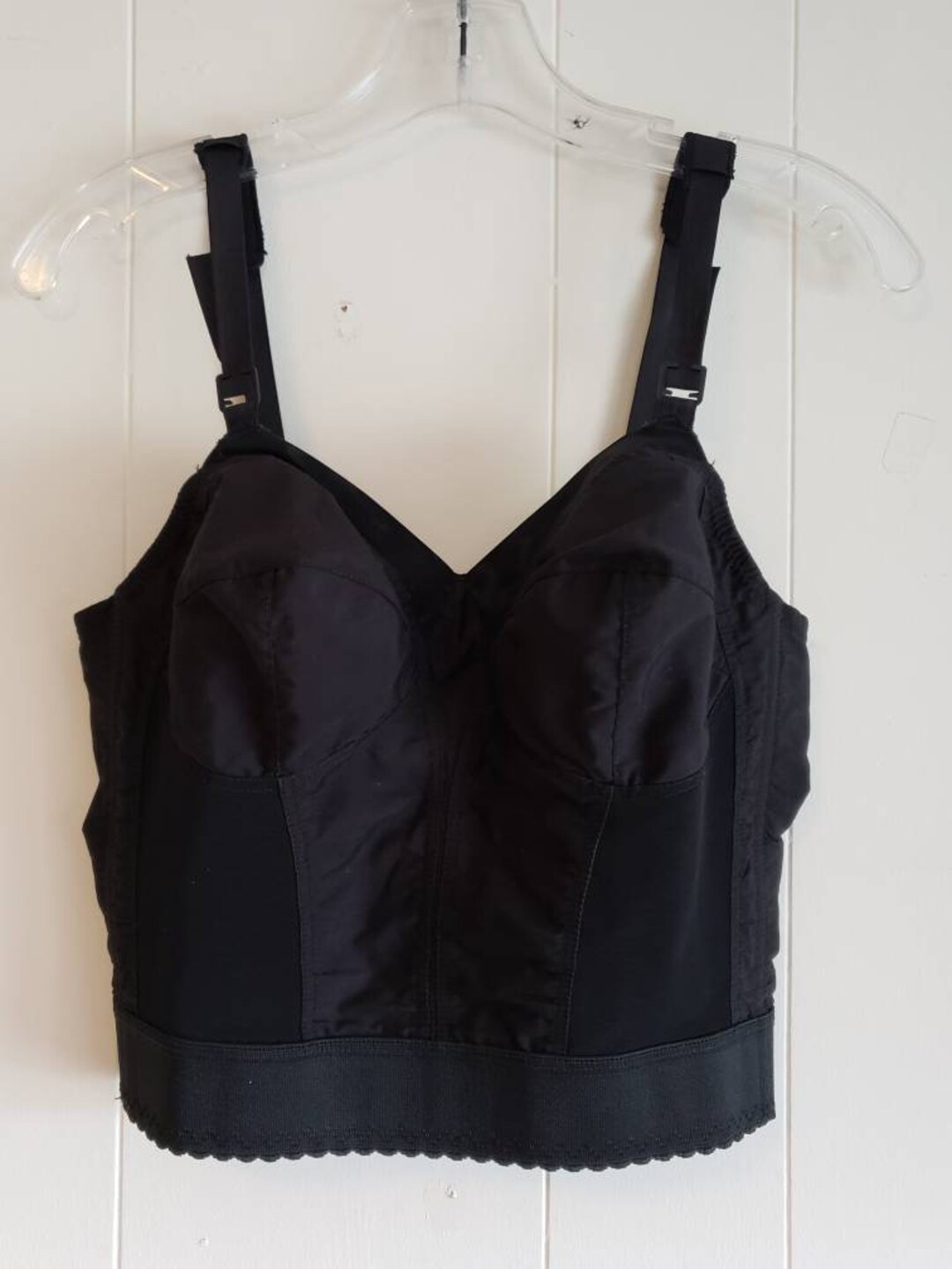 Vintage Longline Bullet Bra, Exquisite Form 36B, 1980s Lingerie - Etsy