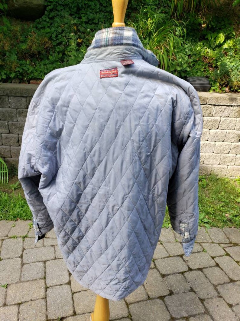 Vintage Allen Wickfield Outdoor Outfitters Wool Blend Quilted Plaid ...