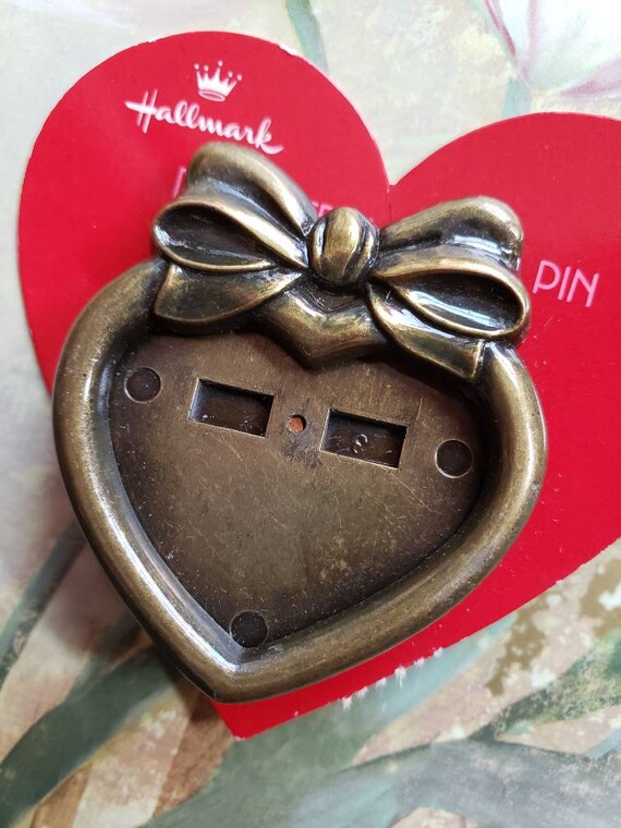 vintage 1992 hallmark heart - Gem