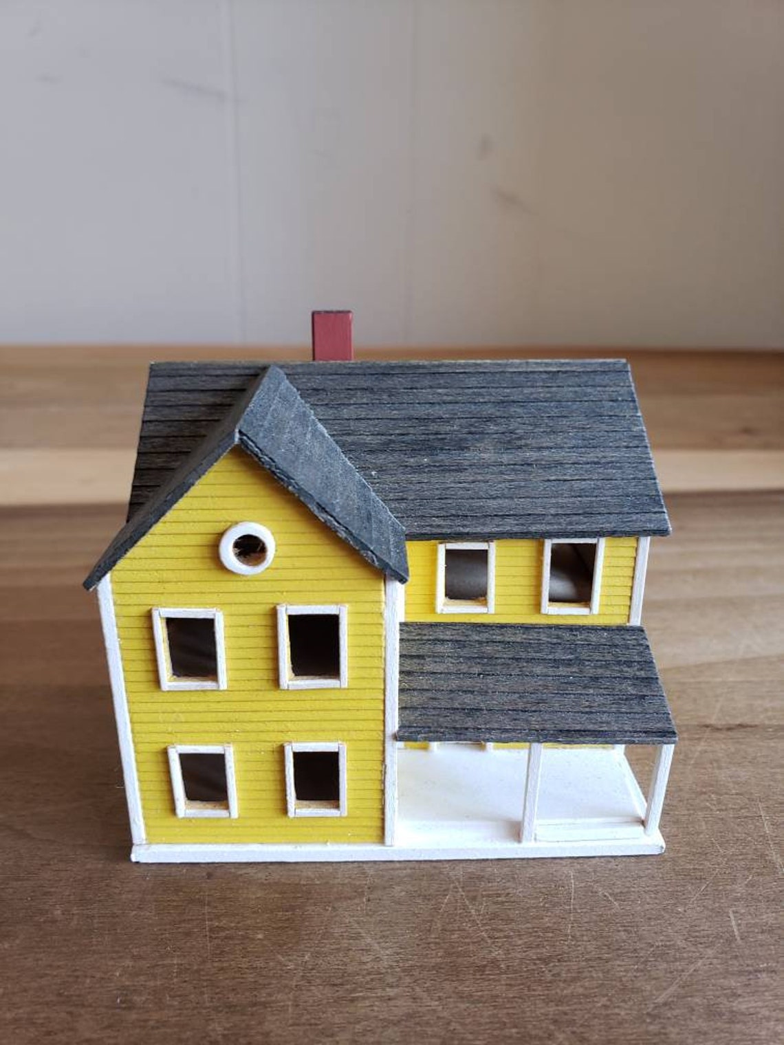 Vintage Hand Made G&M Gudgel Yellow House Signed Numbered Pull - Etsy