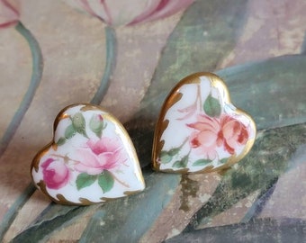 Hand Painted Porcelain Buttons - Etsy