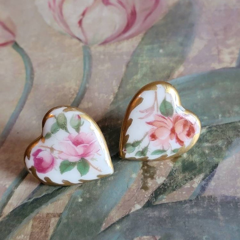 Porcelain Buttons - Etsy