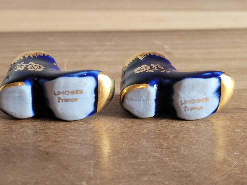Vintage Limoges Porcelain Tiny Decorative Shoes Made in France - Etsy