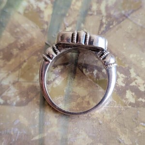 Vintage Signed Judith Jack Sterling Silver Ring 925 Statement Piece ...